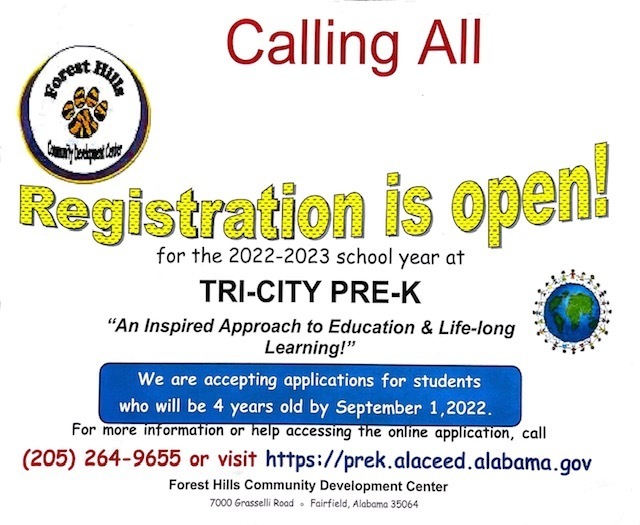 Pre K Registration Is Now Open Fairfield City Schools Pre K Registration Is Now Open Fairfield City Schools